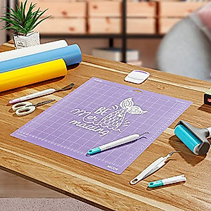 Cutting Mat for Cricut Explore One/Air/Air 2/Maker 3 Packs Cut Mats Replacement Accessories for Cricut (MultiColor for Cricut, Variety)