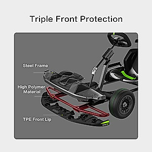 Segway Ninebot Electric GoKart Pro, Outdoor Race Pedal Go Karting Car for Kids and Adults, Adjustable Length and Height, Ride On Toys (Ninebot S MAX Included), Black