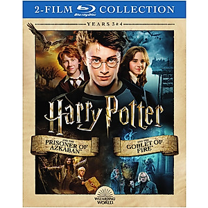 Harry Potter Double Feature: Harry Potter and the Prisoner of Azkaban / Harry Potter and the Goblet of Fire [Blu-ray] (Cover may Vary)
