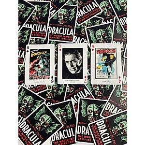 Gibsons Piatnik The Horror! Single Deck Playing Cards from Card Game | Pack of Cards