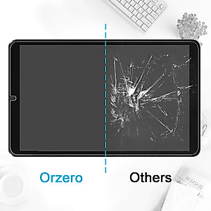Orzero (3 Pack) Tempered Glass Screen Protector Compatible for Lenovo Tab M8 (8 inch), Protector De Pantalla 9 Hardness HD Anti-Scratch Bubble-Free