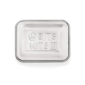 Bits Kits Stainless Steel Bento Box Lunch and Snack Container for Kids and Adults, 5 Sections