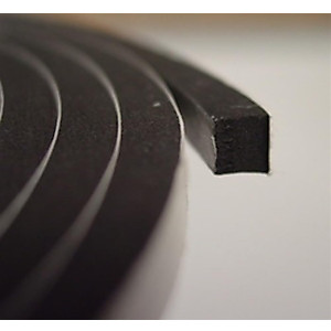 Single-Sided (One-Way) High Density Foam 3/16" H x 3/16" W x 18'