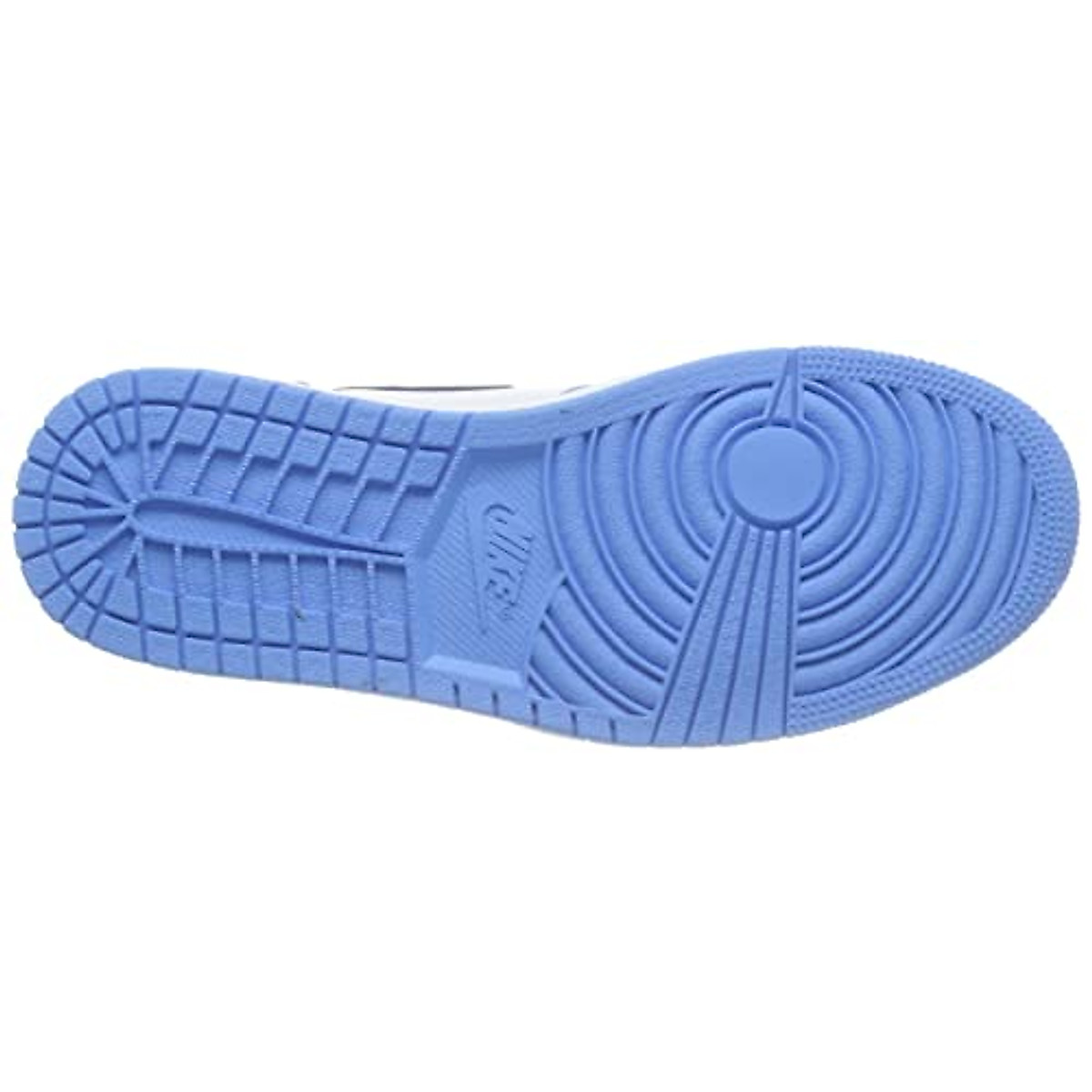 Nike Men's Air Jordan 1 Retro High OG University Blue, White/University Blue/Black, 12