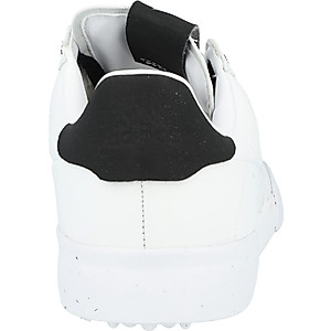 adidas Women's Adricross Retro Spikeless Golf Shoes, Footwear White/Core Black/Footwear White, 6