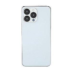 LANTRO JS Smart Phone, 6.1in, Ten Core, 2G/5G WiFi, 4GB/64GB, 8MP/16MP, 7000mAh, for Android 11.0, White, EU Plug,Compatible with 100-240V