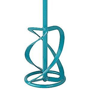 COLLOMIX Concrete Mixing Paddle - MK Series 5.3" Mud Mixer Drill Bit also for Mortar, Plaster and Highly-Viscous Materials & HEXAFIX connection - MK140HF