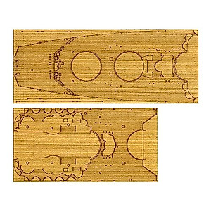 Tamiya Model 300012645 – 1: 350 WWII Yamato Wooden Deck Decoration Accessories