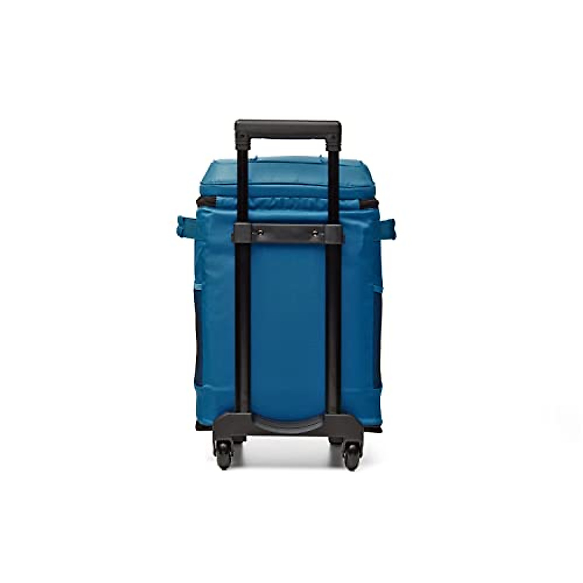 Coleman Chiller Series Insulated Portable Wheeled Soft Cooler, Leak-Proof 42 Can Capacity Cooler with Heavy Duty Wheels and Handle and Ice Retention