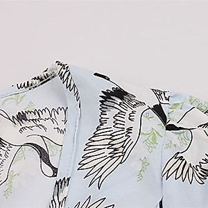 Women Vintage Cocktail Dresses 2023 Tea Party Dress Wedding Guest Dress Light Blue