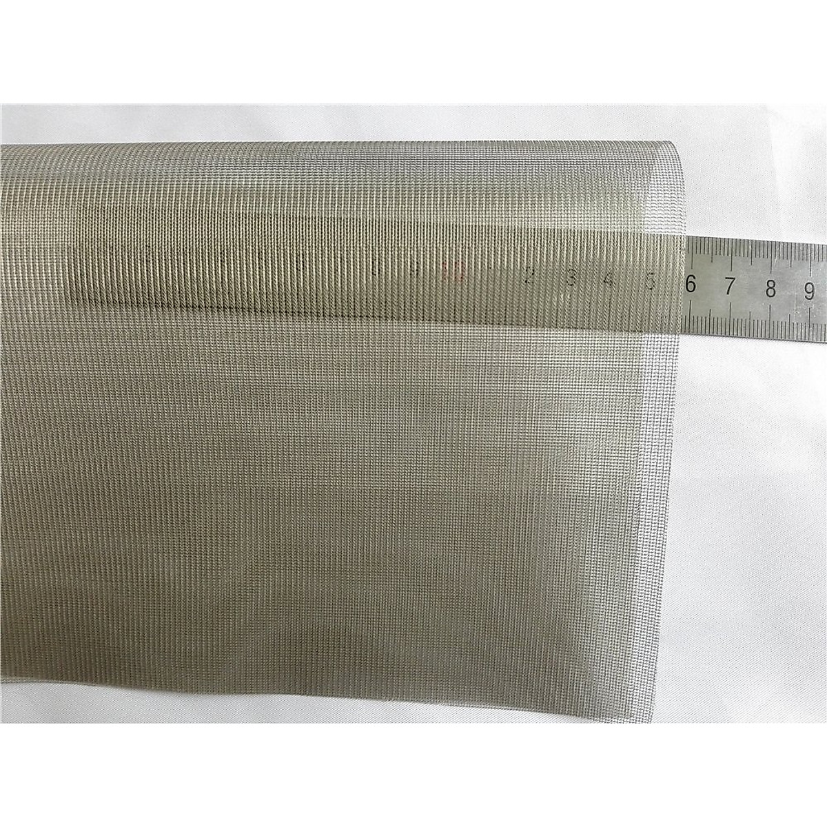 Copper Mesh Gauze Tulle Type Fabric Shielding RFID Reducing EMI EMF Usable in Wall Render or Concrete or Window Transparent Clear Feature 39x43 inch