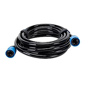 Trac Outdoors Portable Washdown Pump Kit - Self-Priming Marine-Grade Pump - Includes Everything Needed to Power-Spray, Just Add Water (69380), Blue