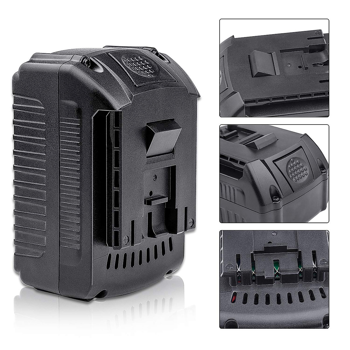 [2Pack] Li-ion Replacement Battery for Bosch BAT620 BAT618 BAT609 BAT622 BAT609G BAT618G BAT619 BAT619G BAT610G