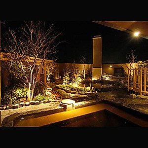 Explux Outdoor-tough Full Glass LED PAR38 Flood Yellow Light Bulbs, 120W Equivalent, Weatherproof & Anti-Ageing, Dimmable, Yellow Color Spotlight, 2-Pack