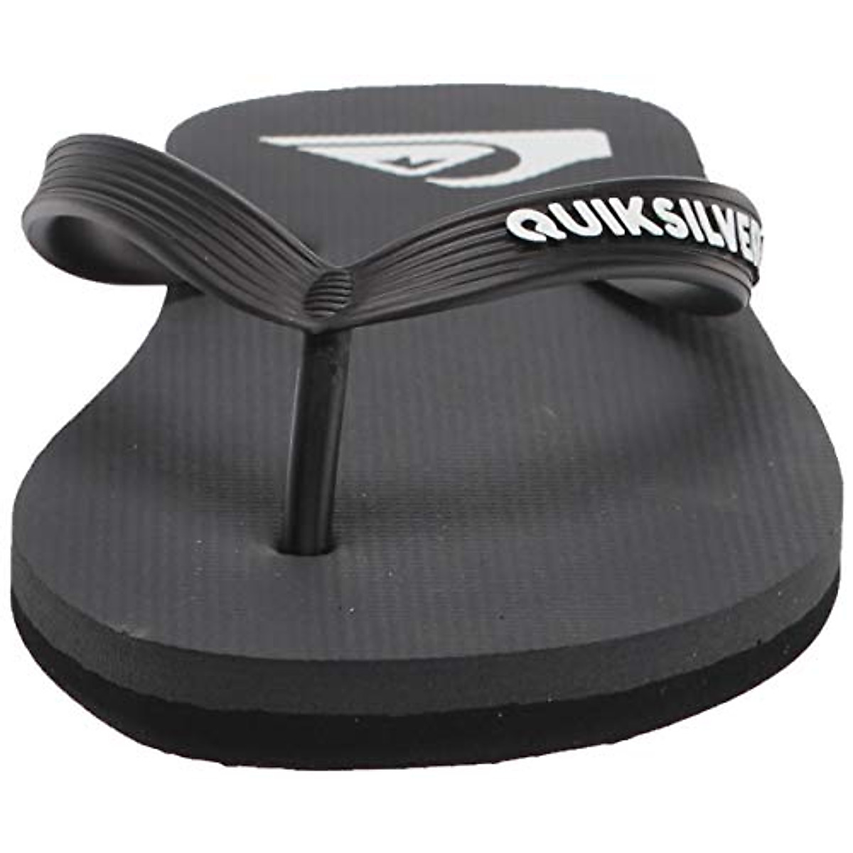 Quiksilver Men's Molokai 3 Point Flip Flop Sandal, Grey 1, 10