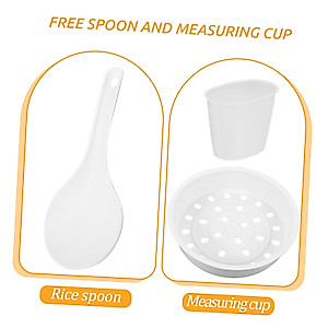 Cabilock Rice Cooker Liner Non-stick Rice Cooker Pot Electric Cooker Inner Pot Rice Cooker Inner Pot Electric Cooker Accessory Cooking Supply Electric Cooker Liner Kitchenware Multi-use Pot