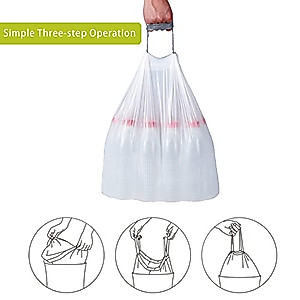 2PCS Portable Trash Bag Holder Collapsible Trash can with 50 PCS Drawstring Trash Bags | Expandable Outdoor Waste Bins Camping Accessories for Indoor Outdoor RV Picnic Kitchen Home Use