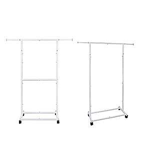 Fishat Lightweight Garment Rack Combination