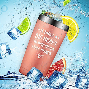 BIRGILT Teacher Gifts for Women - Teacher Appreciation Gifts - Thank You Gifts for Teacher - Funny End of the Year Birthday Valentines Christmas Gifts for Teachers - 20oz Teacher Tumbler