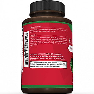 Premium Kidney Cleanse Supplement – Powerful Kidney Support Formula with Cranberry Extract Helps Support Healthy Kidneys & Urinary Tract Support– 60 Vegetarian Capsules