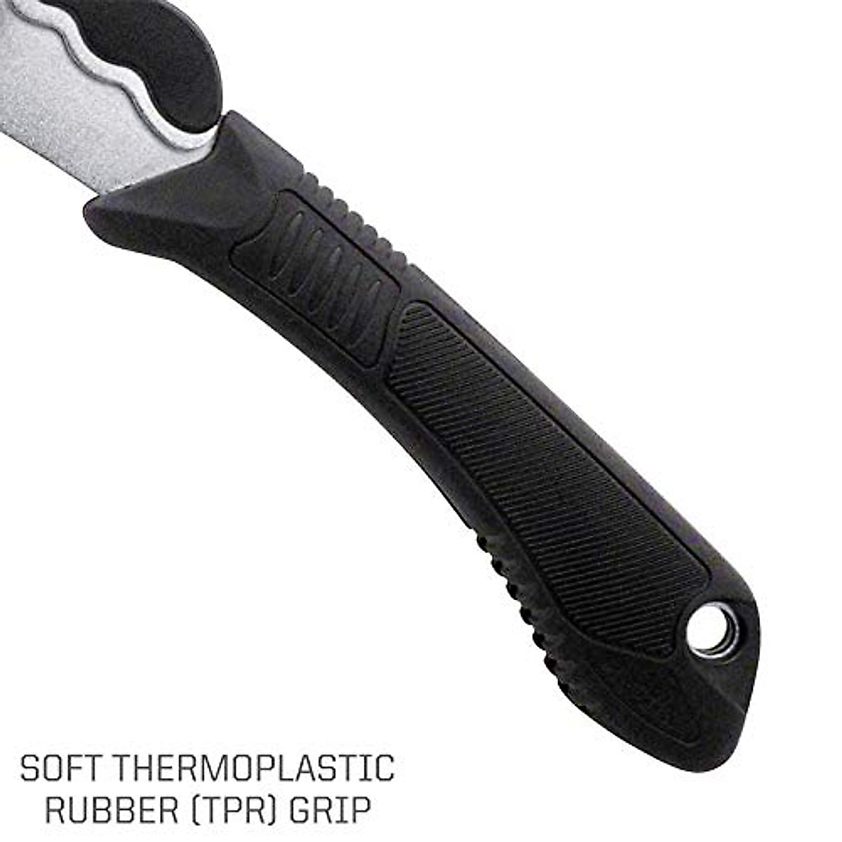 SOG Folding Saw - Wood Saw, Hand Saw, Pruning Saw and Camping Saw with 8.25 Inch Removable Blade and Compact Sheath for Foldable Saw (F10N-CP) , Black