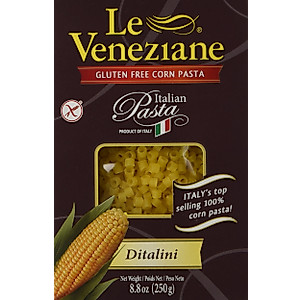 Le Veneziane Italian Gluten Free Corn Pasta Ditalini 250