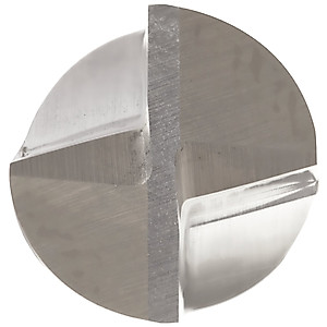 Chicago Latrobe 769 Solid Carbide Short Length Drill Bit, Uncoated (Bright) Finish, Round Shank, Straight Flute, 140 Degree Converntional Point, 1/8" Size