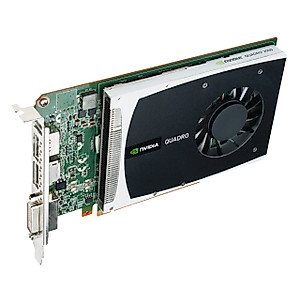 NVIDIA Quadro 2000 by PNY 1GB GDDR5 PCI Express Gen 2 x16 DVI-I DL and Dual DisplayPort OpenGL, Direct X, CUDA and OpenCL Professional Graphics Board, VCQ2000-PB