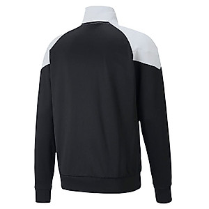 PUMA Men's Iconic MCS Track Jacket, Black, M