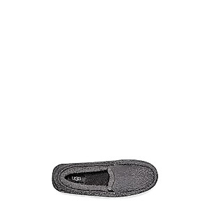 UGG Women's Ansley Matte Marble Slipper, Dark Grey, 9
