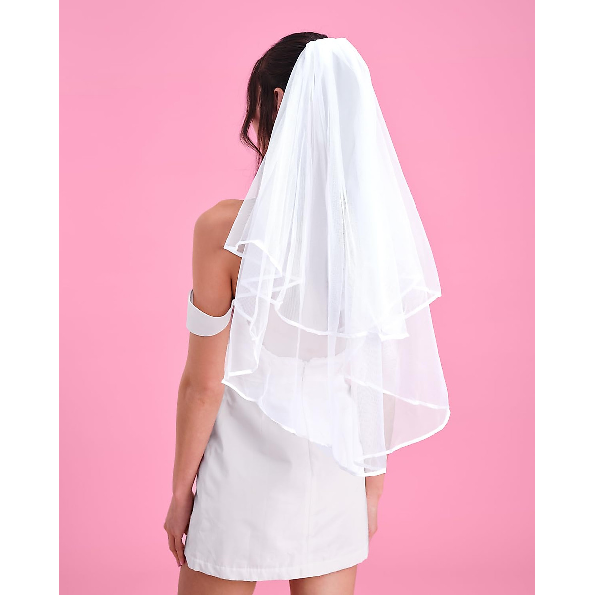 xo, Fetti Bridal Veil | Bachelorette Party Decorations, Bride To Be Gift, Bridal Shower, Wedding