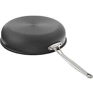 Cuisinart 12-Inch Deep Fry Pan w/Cover, Chef's Classic Nonstick Hard Anodized Collection, 622-30DFP1