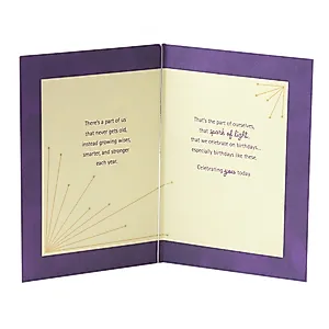 Hallmark 60th Birthday Greeting Card (Rays with Tassel)