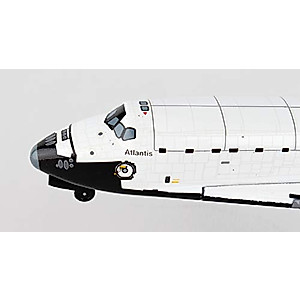 Daron Worldwide Trading PS5823-1 Stamp Orbiter Atlantis Space Shuttle, White