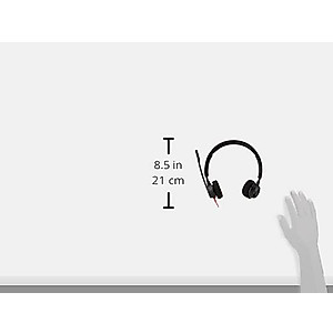 Plantronics - Blackwire 3320 USB-A - Wired, Dual-Ear (Stereo) Headset with Boom Mic - USB-A to Connect to Your PC, Mac or Cell Phone - Works with Teams, Zoom & More