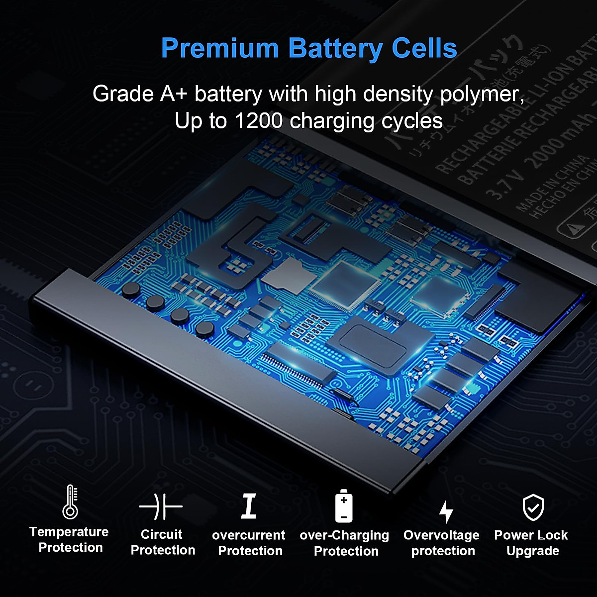 TAYUZH 3DS XL SPR-003 Battery, 1900mAh Replacement Lithium-ion Battery Compatible with Nintendo 3DS XL/New 3DS XL LL Game Console SPR-003 Battery with Repair Screwdriver