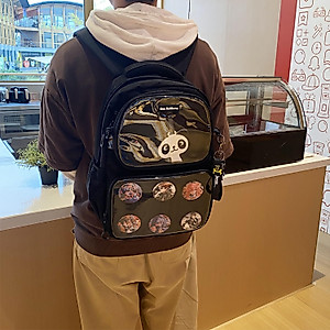 Eien Kaliforua Backpack Ita Bag Pins Display Bag Detachable 2way Unisex