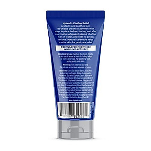 Hyland's Naturals Chafing Relief, Cream to Powder Formula, Anti Chafing Cream - 3 Ounce