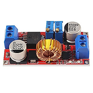 Dorhea 10PCS XL4015 5A DC to DC CC CV Step Down Charging Board Lithium Battery Buck Converter Charger Adjustable Power Supply Module Lithium Charger Module