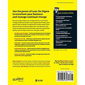 Lean Six Sigma Business Transformation For Dummies