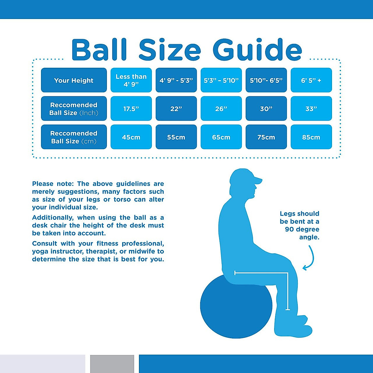 Anti-Burst Fitness Exercise Stability Yoga Ball/Swiss Gym Birthing Ball