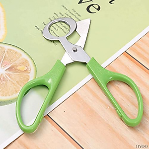 2Pcs Stainless Steel Quail Egg Scissors - Egg Slicer Pigeon Clipper Shell Separator Quail Egg Peeler Kitchen Scissor Egg Cracker - Scissor Cooking Cutter Quail Egg Cutter - Kitchen Shear for Salad