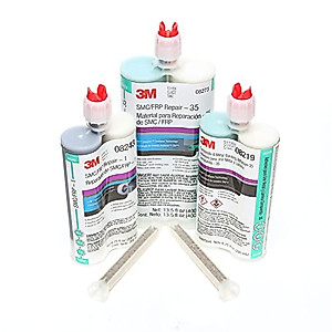 3M SMC/Fiberglass Repair Adhesive-35, 08219, Green, 200 mL Cartridge