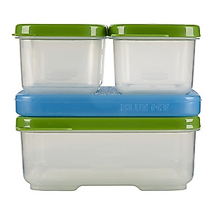 Rubbermaid LunchBlox Sandwich Kit, Green 1806231,Green, Blue