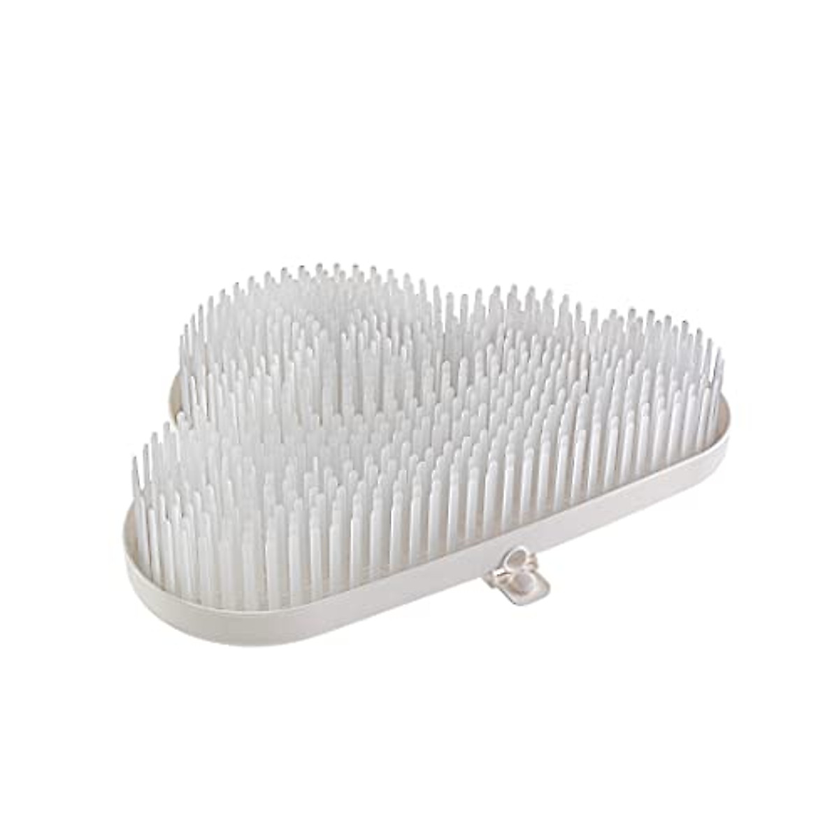 melii Countertop Baby Bottle Drying Rack and Drainboard, BPA Free (White)