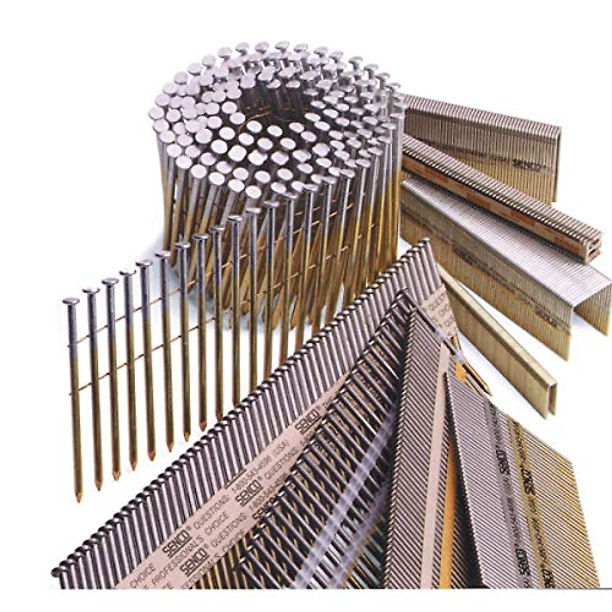 Mayfair Grip Rite Prime Guard GR408HG1M 21 Degree Plastic Strip Round Head Exterior Galvanized Collated Framing Nails, 3" x 0.120"