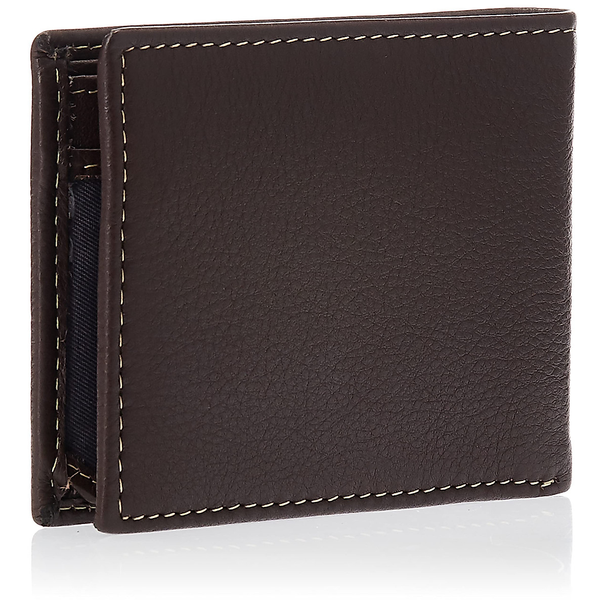 Timberland mens Wellington Leather Rfid Bifold Commuter Security Wallet, brown, One Size
