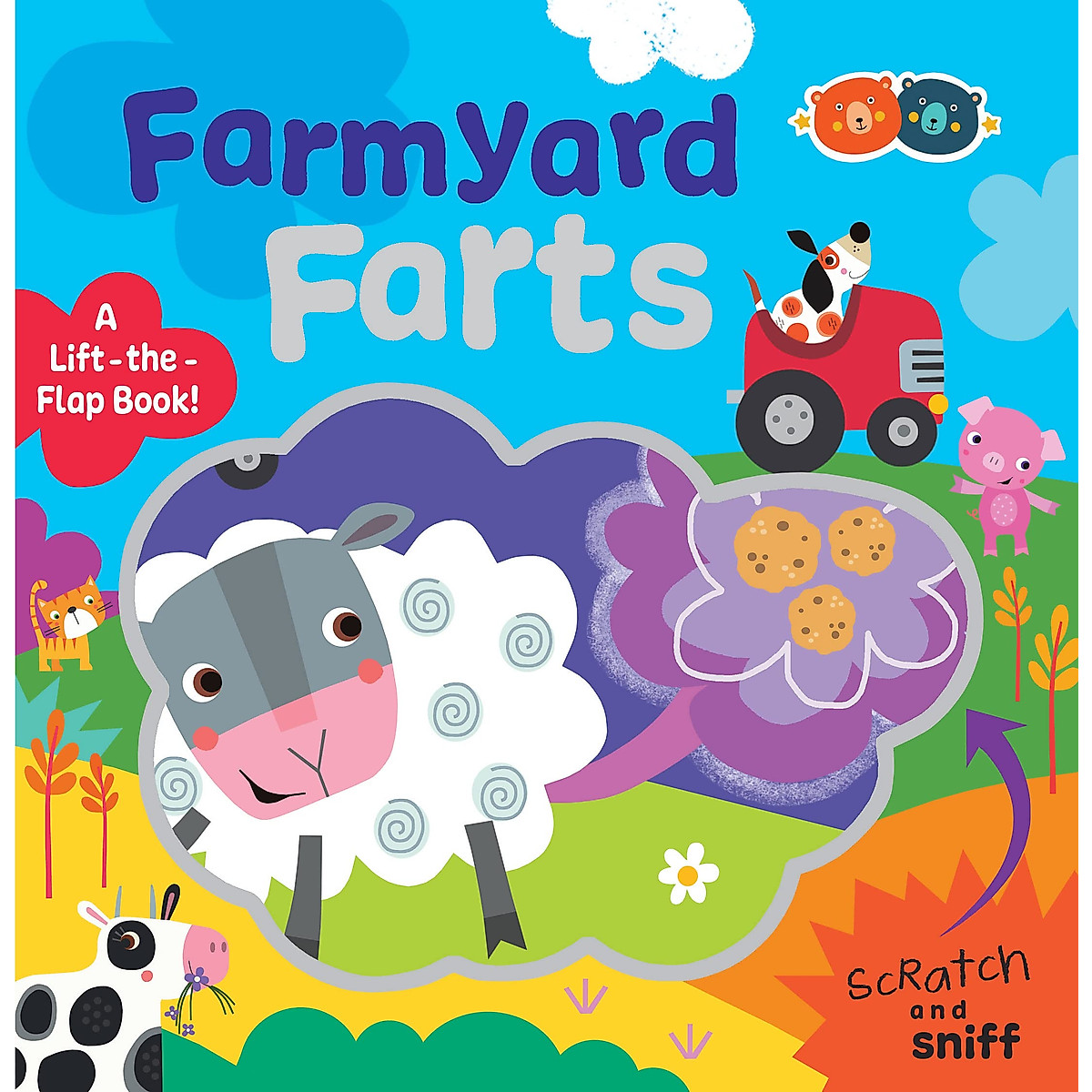 Scratch and Sniff Book: Fart Book - Lift The Flop Board Book | Farmyard Farts Scratch and Sniff Rhyming Board Book | Scratch and Sniff Fart Book