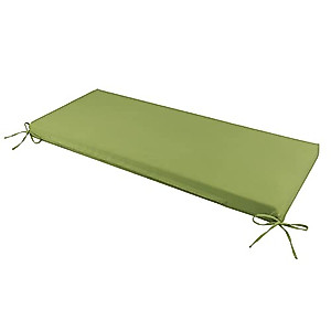 ROFIELTY Bench Cushion 30 inch, Bench Cushion for Indoor/Outdoor use Outdoor Swing Cushions, Waterproof and Durable Resistant Furniture Patio Cushion. (Green, 30×14×2.5)