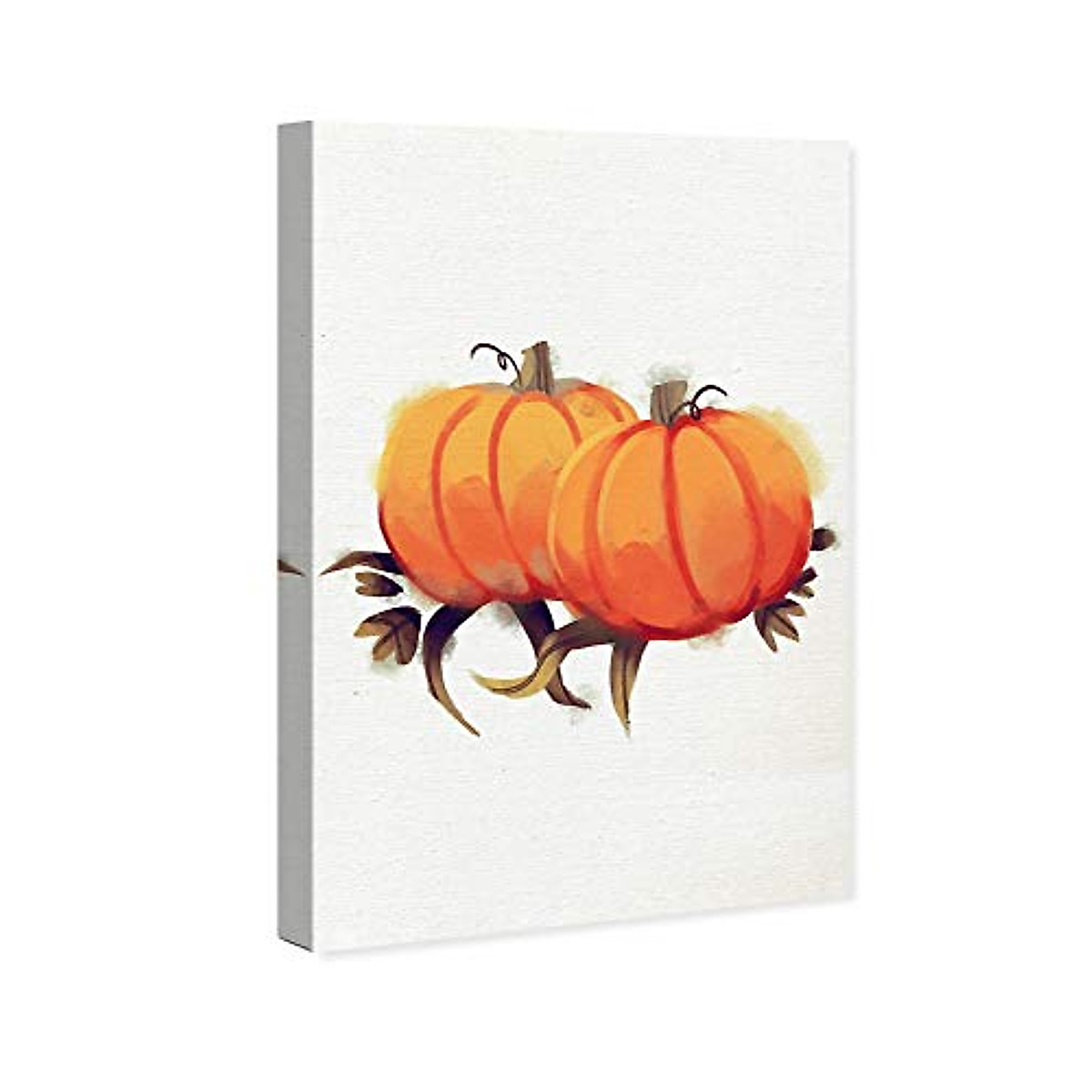 Wynwood Studio Food and Cuisine Wall Art Canvas Prints 'Pumpkiny' Vegetables Home Décor, 24" x 36"